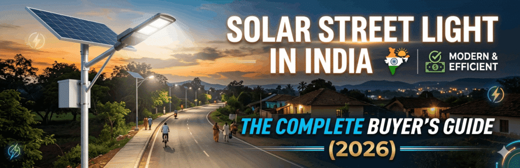 Solar Street Light in India — Complete Buying Guide 2026