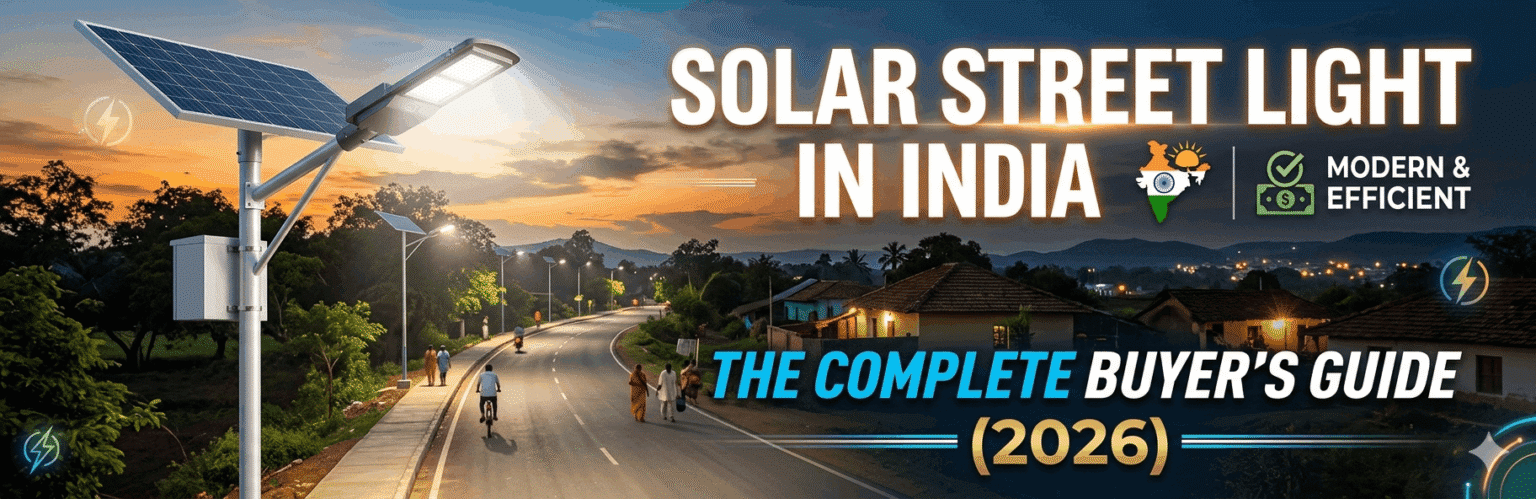 Solar Street Light in India — Complete Buying Guide 2026